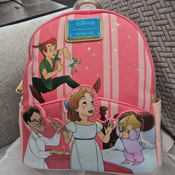 Disney | Bags | Disney Peter Pan Loungefly Backpack | Poshmark